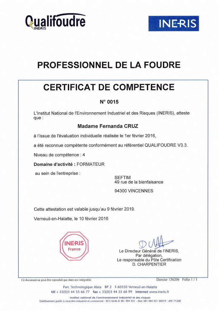 Un nouveau formateur Qualifoudre niveau 4 chez SEFTIM » SEFTIM