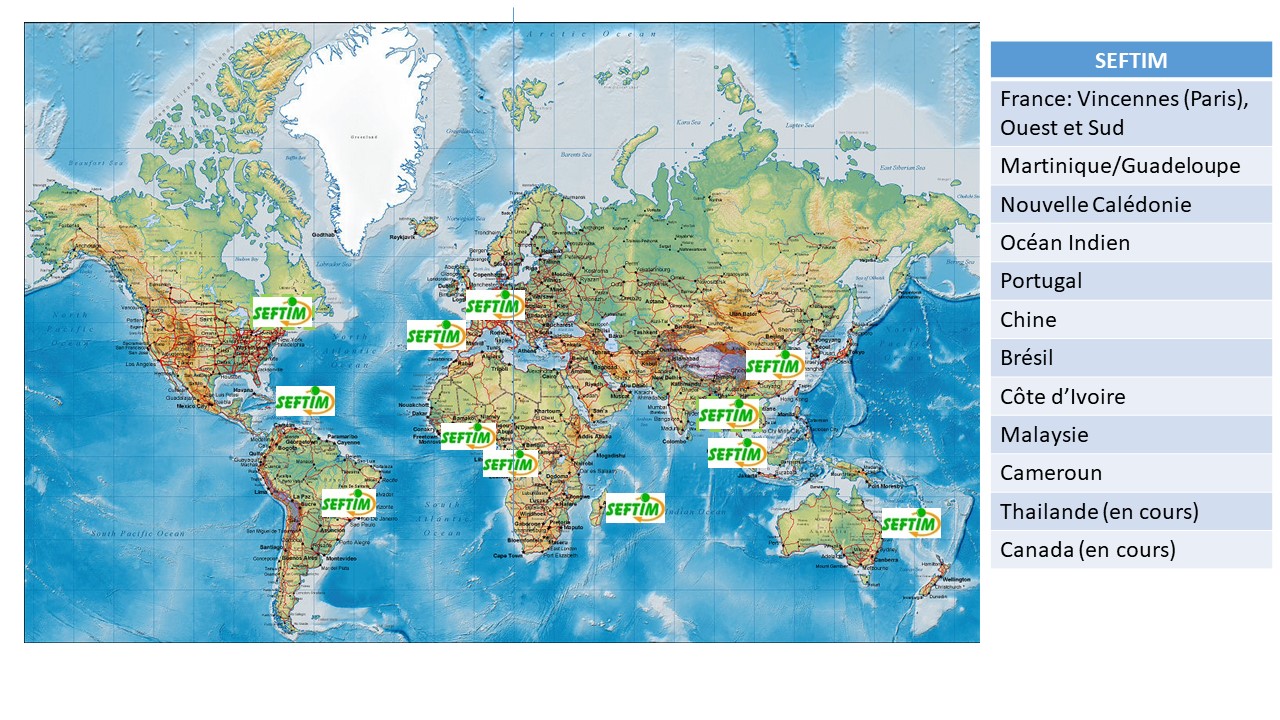 SEFTIM dans le monde » SEFTIM